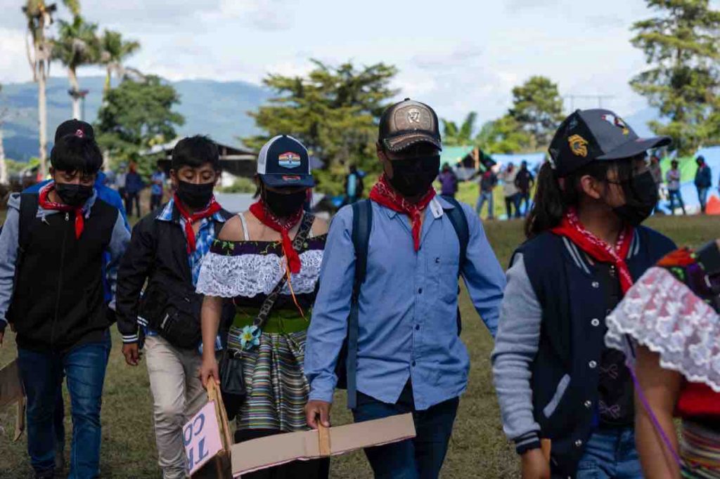 El Ejército Zapatista de Liberación Nacional (EZLN) realizó el tercer ...