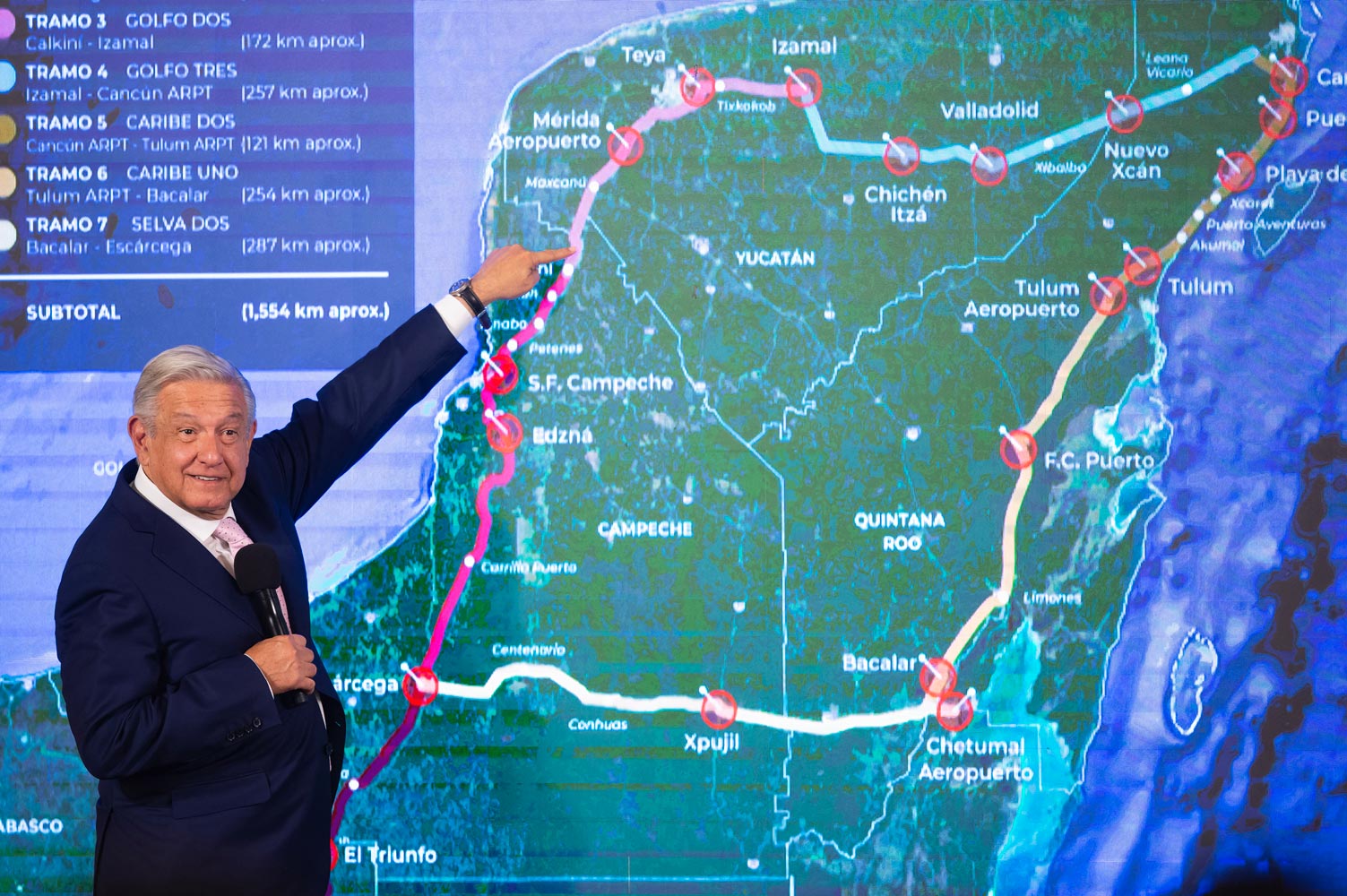 AMLO: Ya no hay amparos que frenen al Tren Maya; se inaugurará en 2023 ...