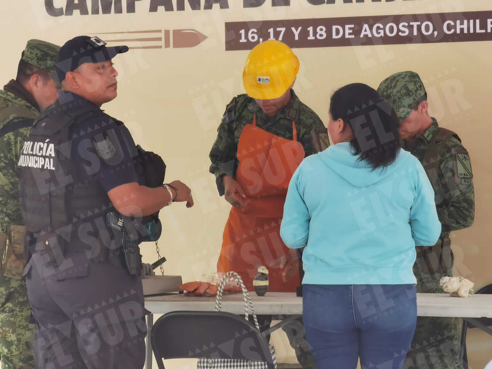 Entrega mujer una granada en el canje de armas en Chilpancingo - El Sur ...