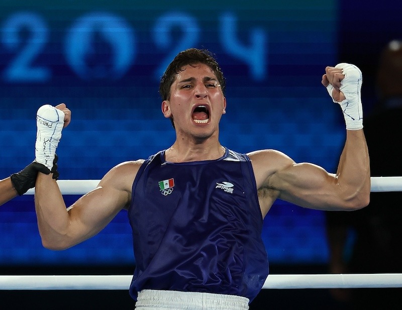Levanta Marco Verde medalla de Plata en boxeo de París 2024 - El Sur ...