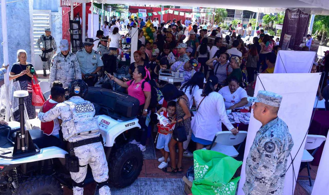 Poca asistencia a la Feria de la Paz en la colonia Progreso de Acapulco ...
