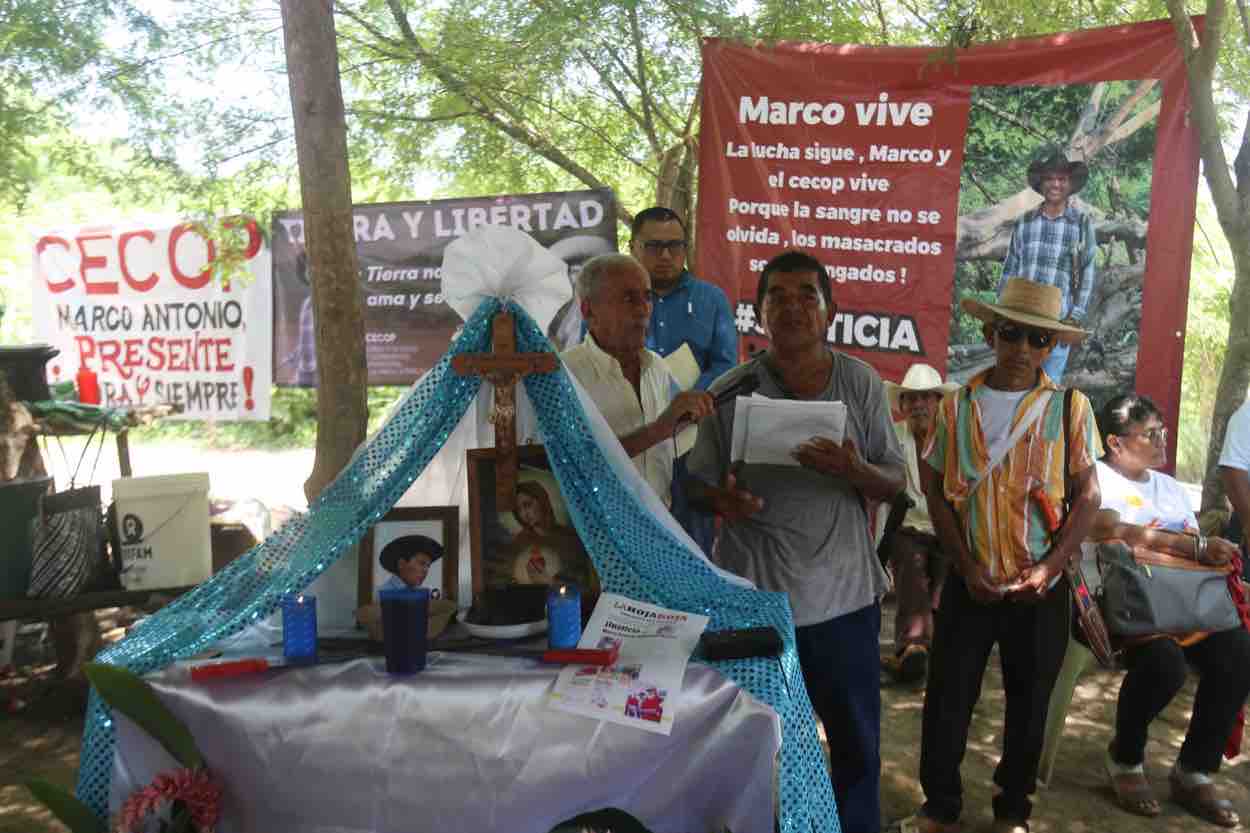 Conmemora el Cecop su 22 aniversario exigiendo justicia para su vocero ...