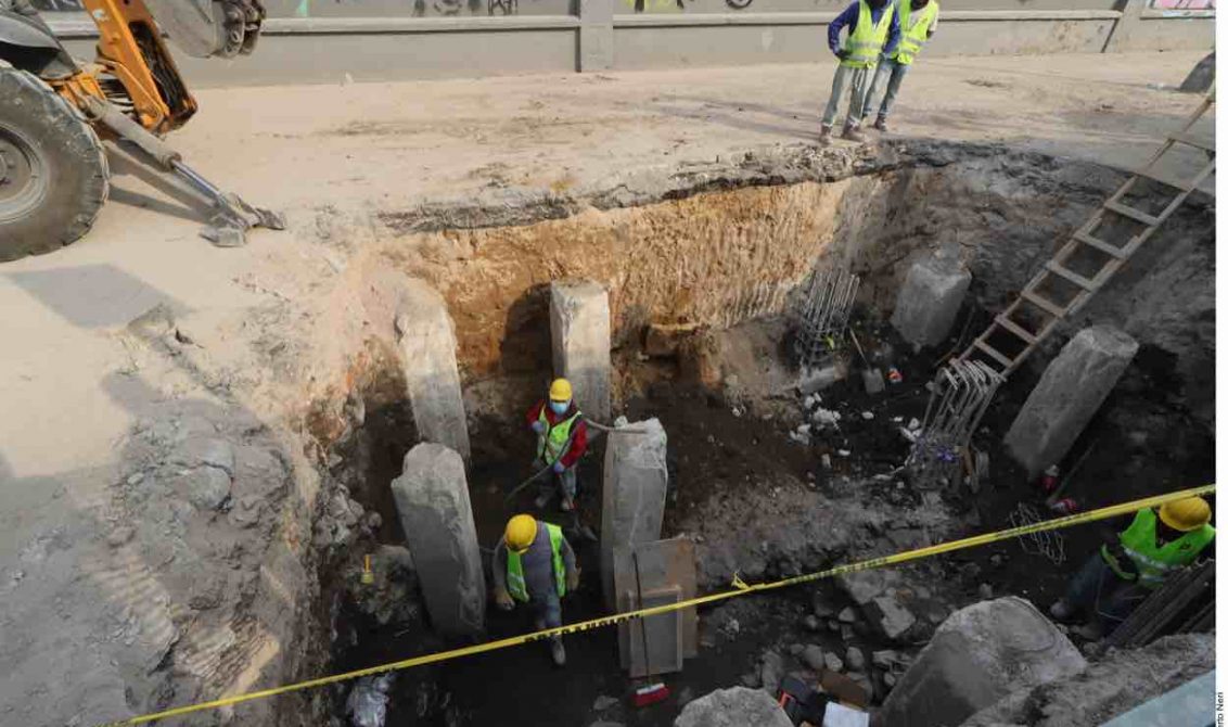 Hallazgo de vestigios arqueológicos en San Antonio Abad de la Cdmx ...